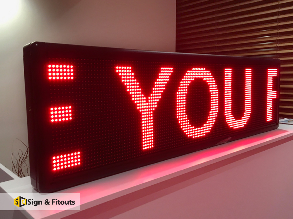 LED Sign - Sign And Fitouts