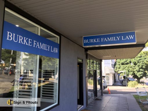 Double-Sided Rectangular Light Box Sign - Sign And Fitouts