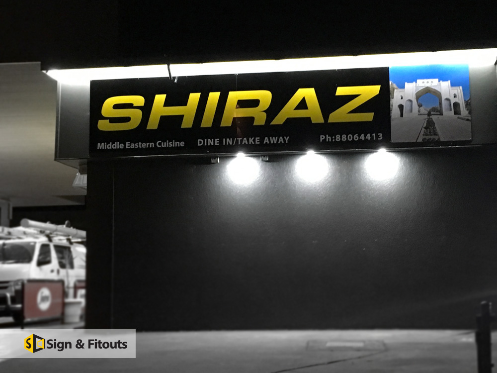 Shop sign - Sign And Fitouts