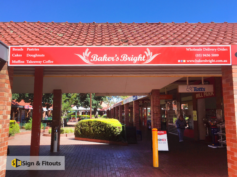 Shop signage - Sign And Fitouts