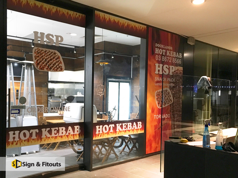 Window graphics - Sign And Fitouts