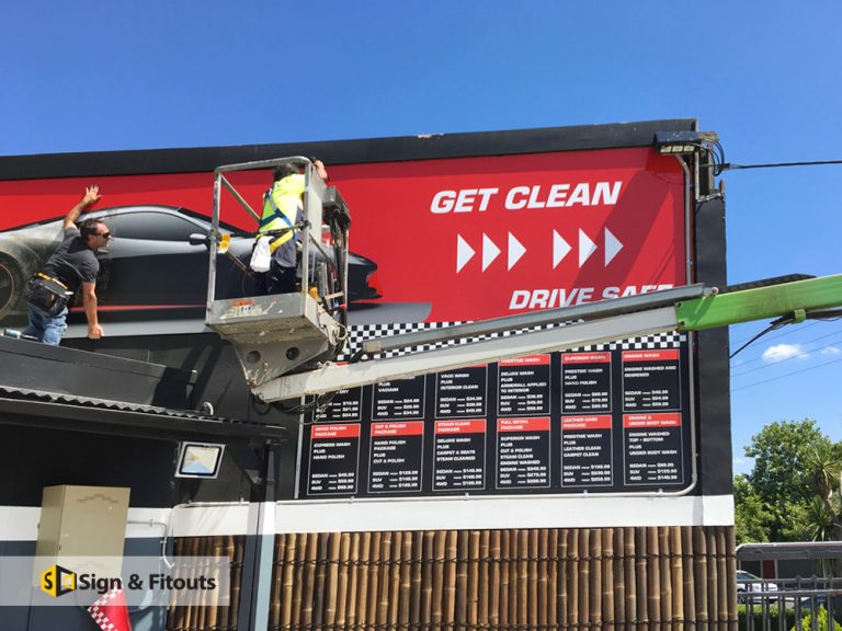 Signage Installation Service - Sign & Fitouts
