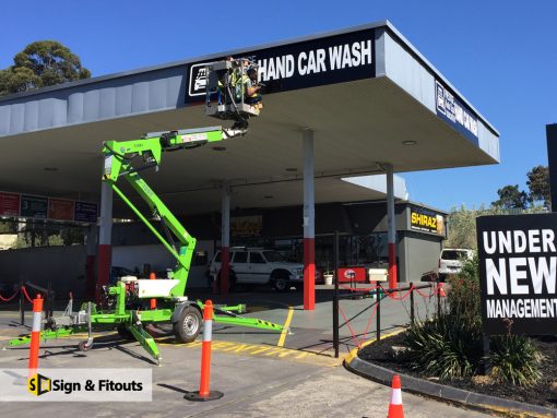 Signage Installation Service - Sign & Fitouts