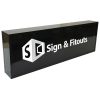 Single-Sided Rectangular Light Box Sign - Sign And Fitouts