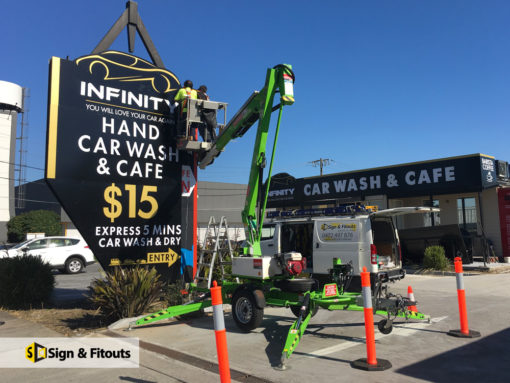 Signage Installation Service - Sign & Fitouts