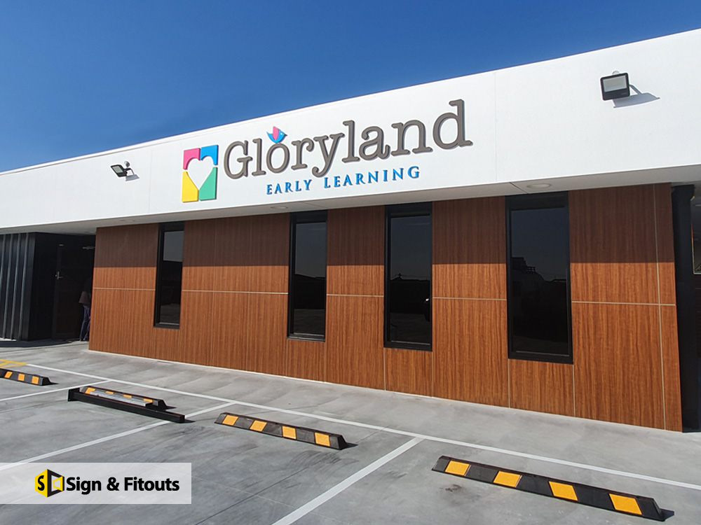 A 3D Sign for a Growing Childcare Centre - Sign And Fitouts