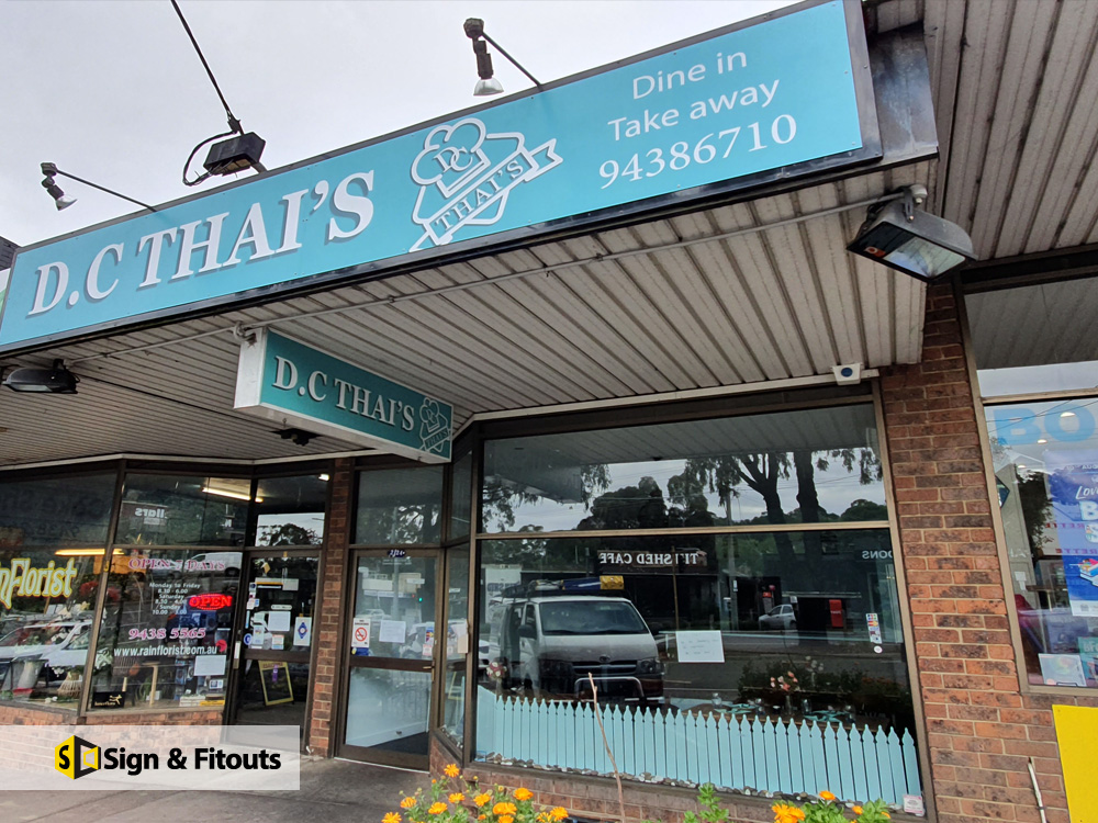 Signage Bundoora - shop sign-Shop front signs - under owning sign ...
