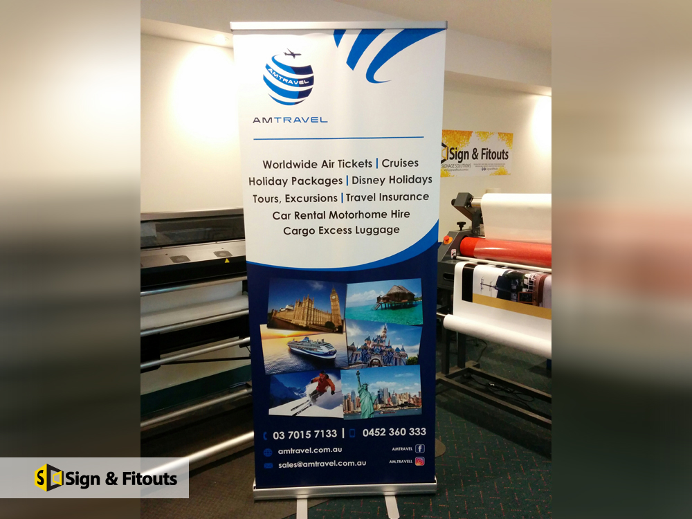 Pull up banner - Sign And Fitouts