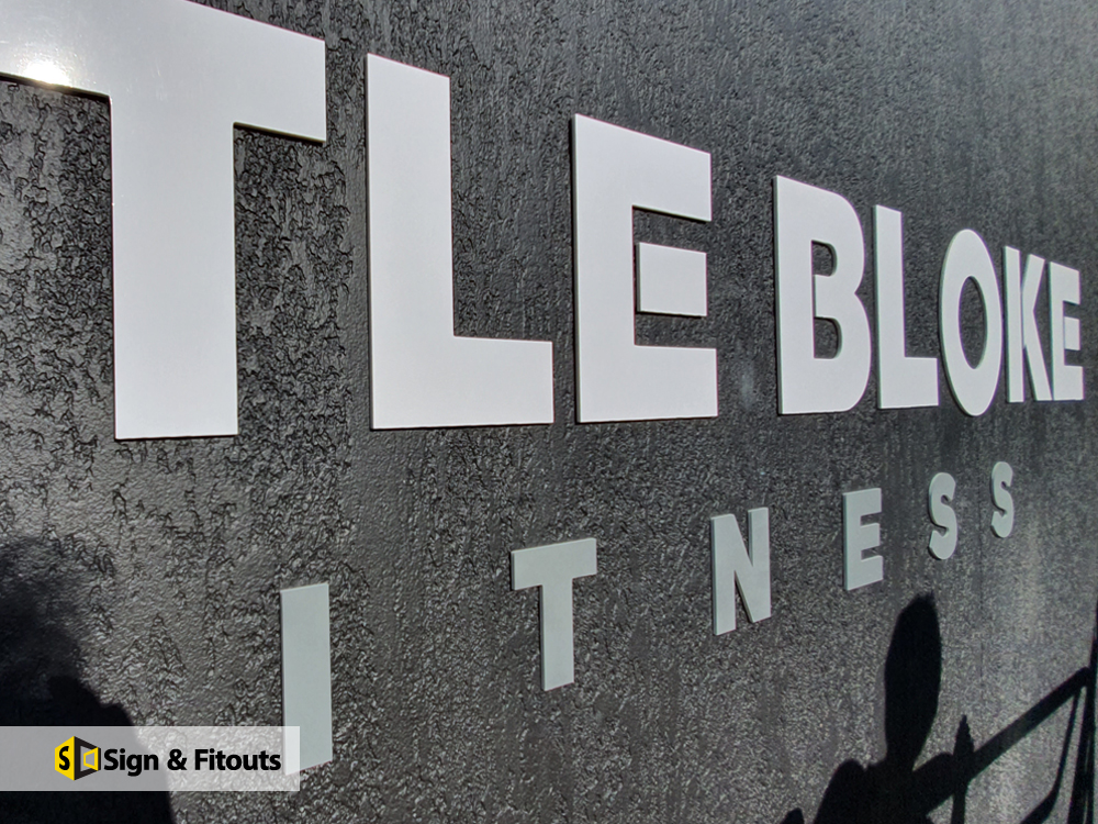 3D Building sign - Sign And Fitouts