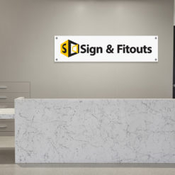 Acrylic Reception Signs - Sign And Fitouts