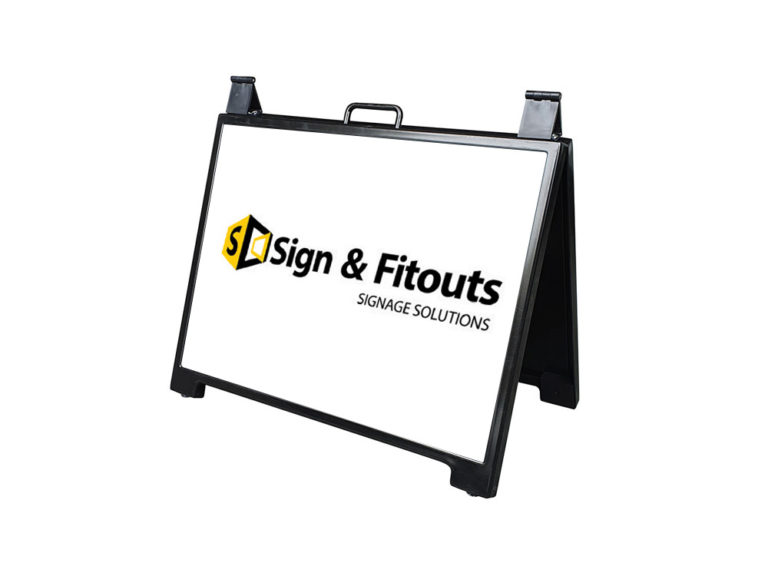 Real Estate A-Frame Sign - Sign And Fitouts