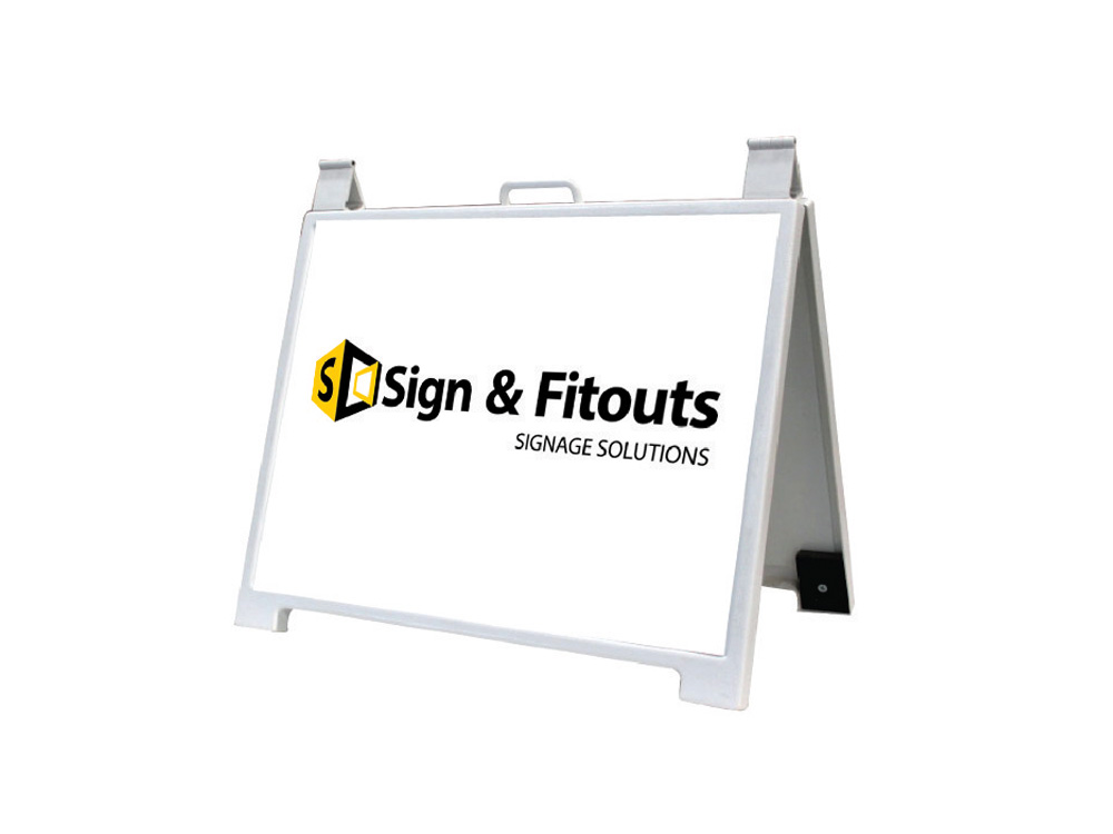 Real Estate A-Frame Sign - Sign And Fitouts