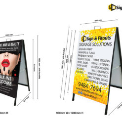 A-Frame Category - Sign And Fitouts