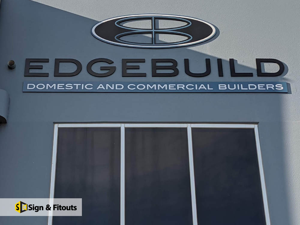 3D Building Sign - Sign And Fitouts