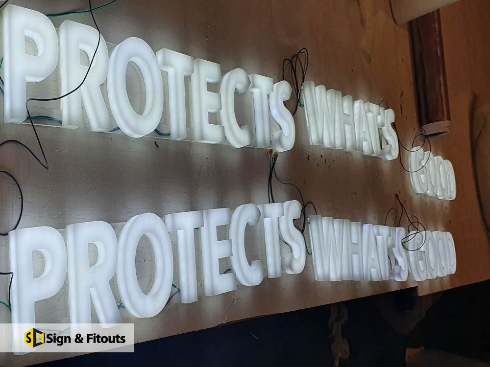 3D Illuminated Sign Can Help Your Stall Stand Out! - Sign And Fitouts