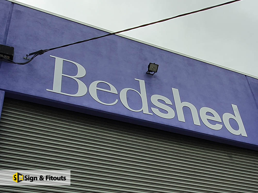 3D Sign for a Busy Showroom - Sign And Fitouts