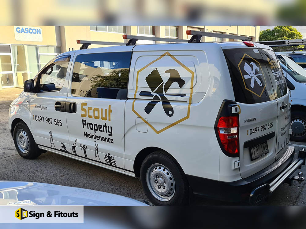 Vehicle signgage - Sign And Fitouts