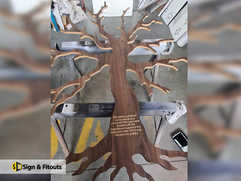 Giving Thanks With a Custom 3D Donor Tree for a Community Service ...