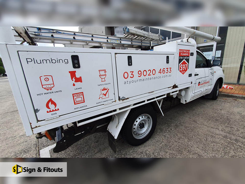 Vehicle signage - Sign And Fitouts