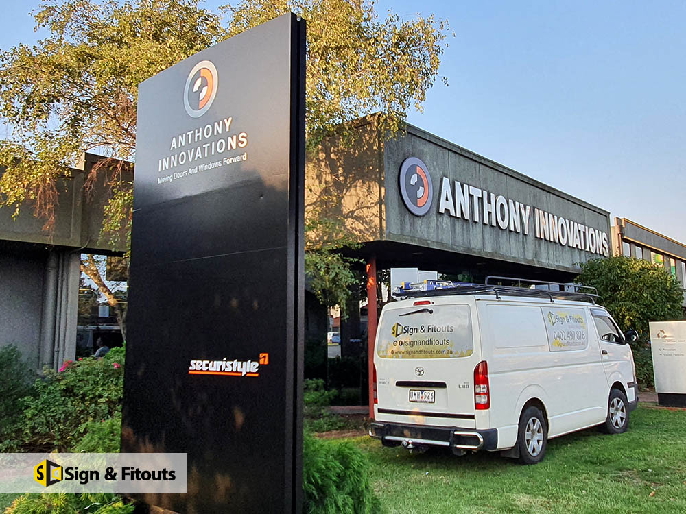 3D building sign - Sign And Fitouts