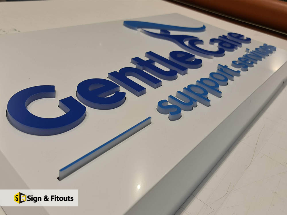 push through 3d letter signage - Sign And Fitouts