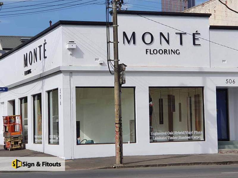 Sign And Fitouts - 3D Lettering