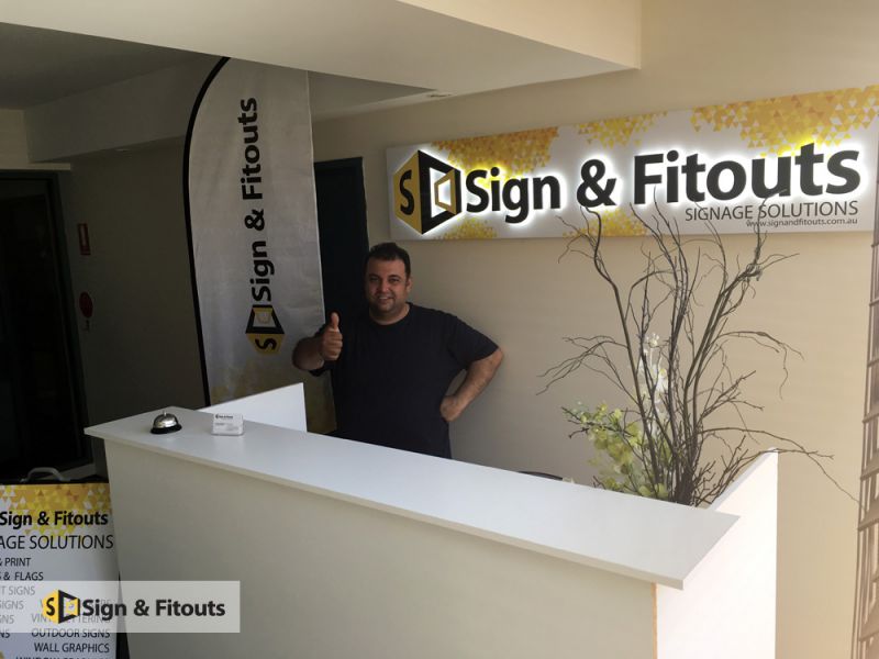 Sign And Fitouts - Reception Signs