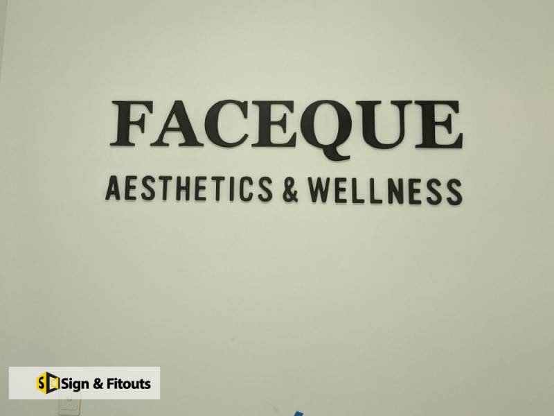 Sign And Fitouts - 3D Lettering