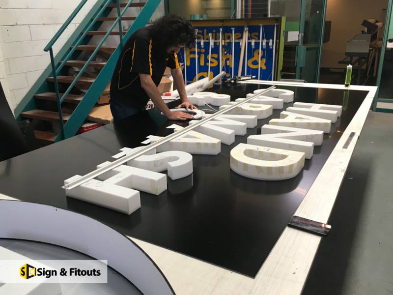 Sign And Fitouts - 3D Lettering