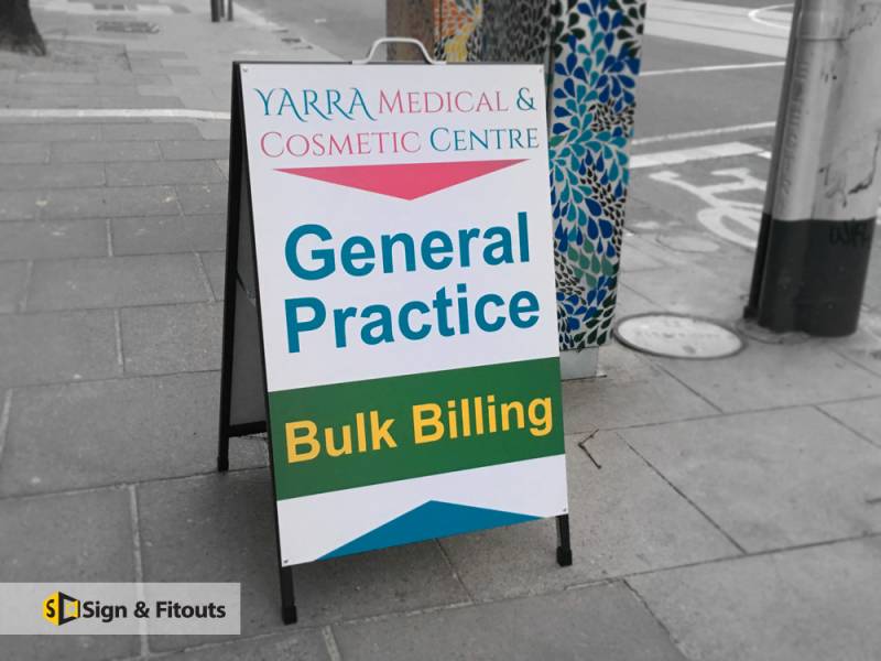 Sign And Fitouts - A-Frame