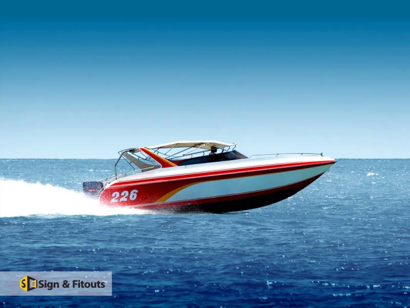 Sign And Fitouts - Boat Graphics
