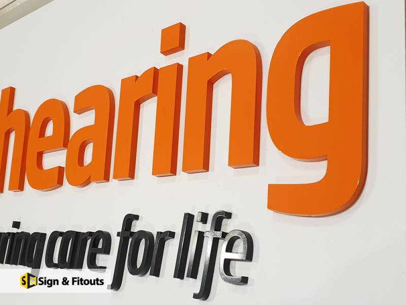 Sign And Fitouts - 3D Lettering